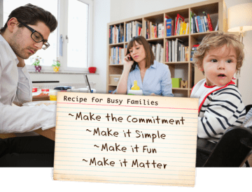 Tips for Busy Families - The Family Dinner Project - The Family Dinner ...