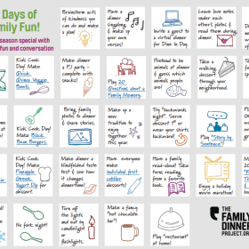 Make Memories At Home This Season - The Family Dinner Project - The ...